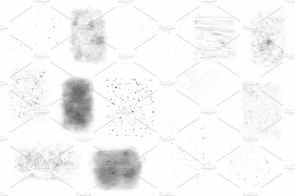 Subtle texture Photoshop brushes – MasterBundles