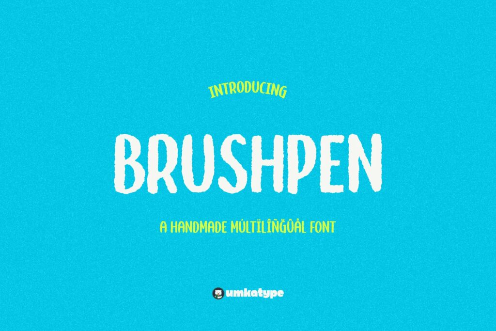 Brushpen - A Handmade Font – MasterBundles