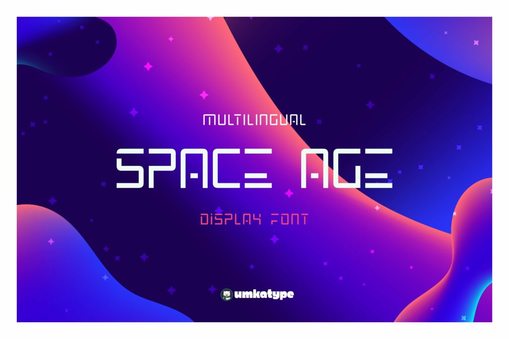 Space Age Font – MasterBundles