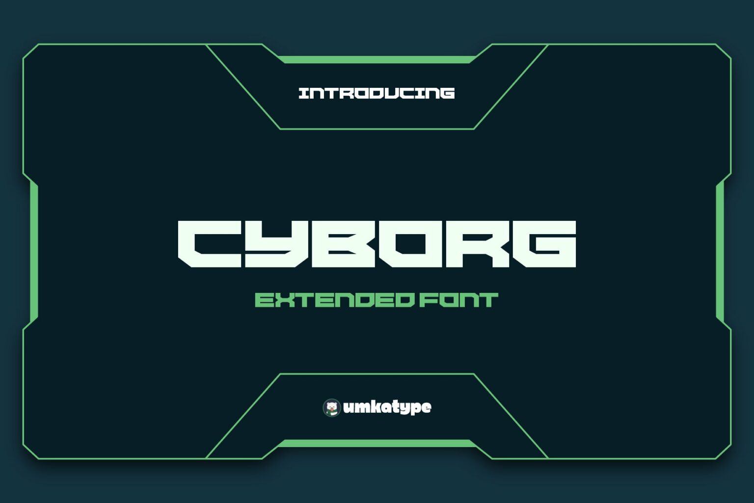 Cyborg Font – MasterBundles