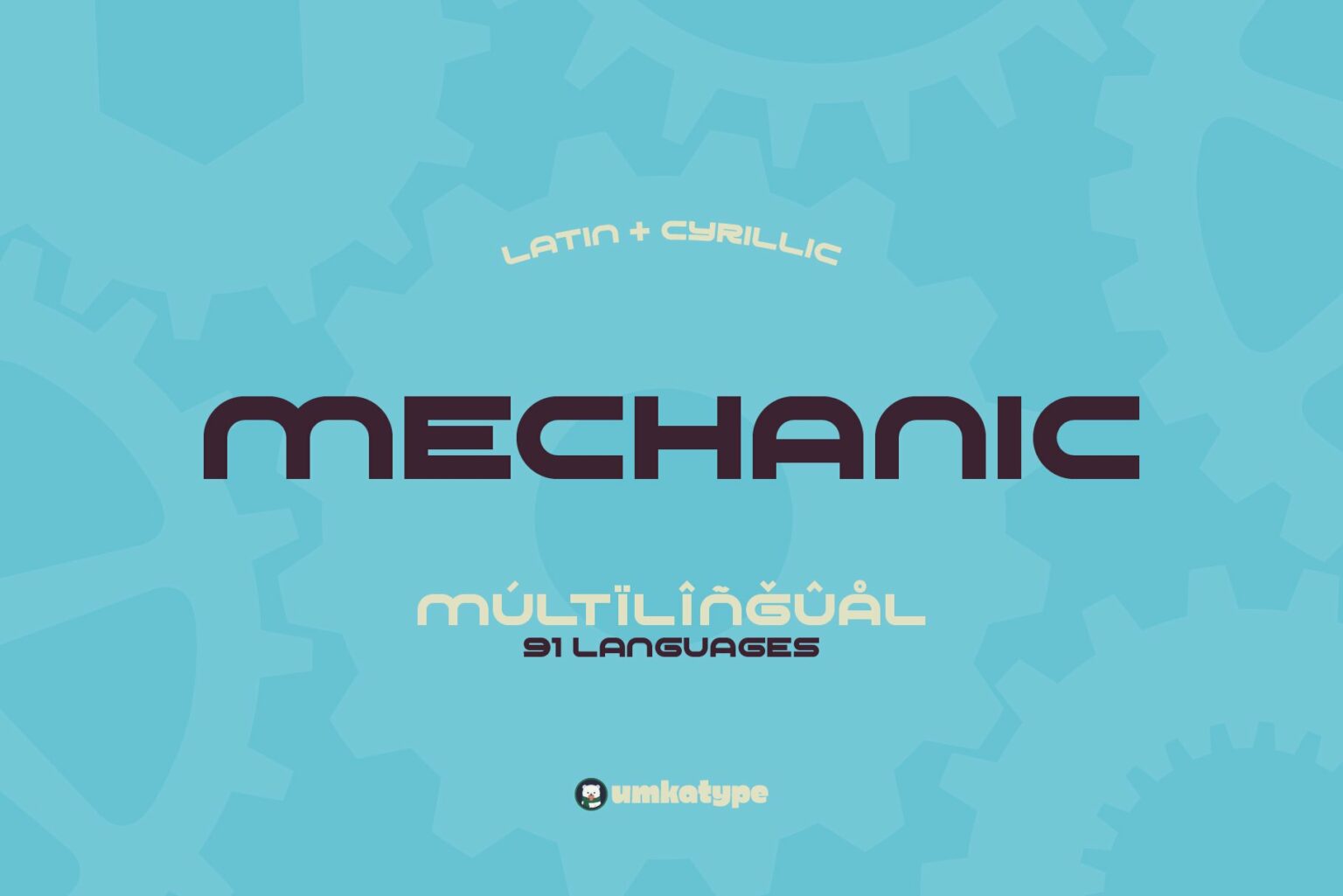 Mechanic Font – MasterBundles