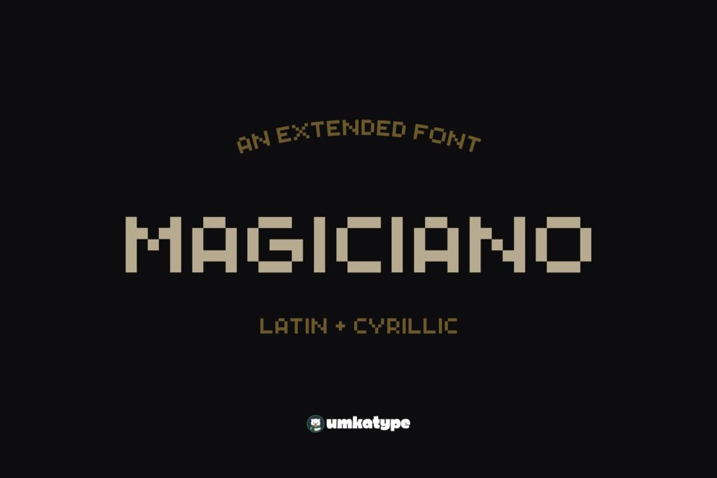 Magiciano Pixel Font – MasterBundles