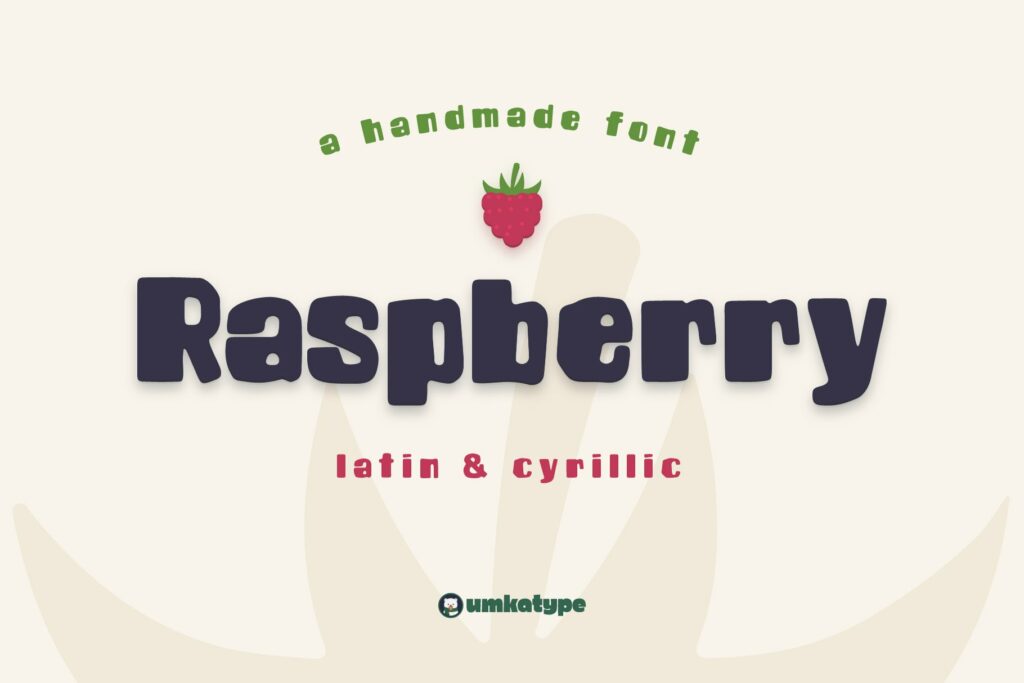 Raspberry Font – MasterBundles