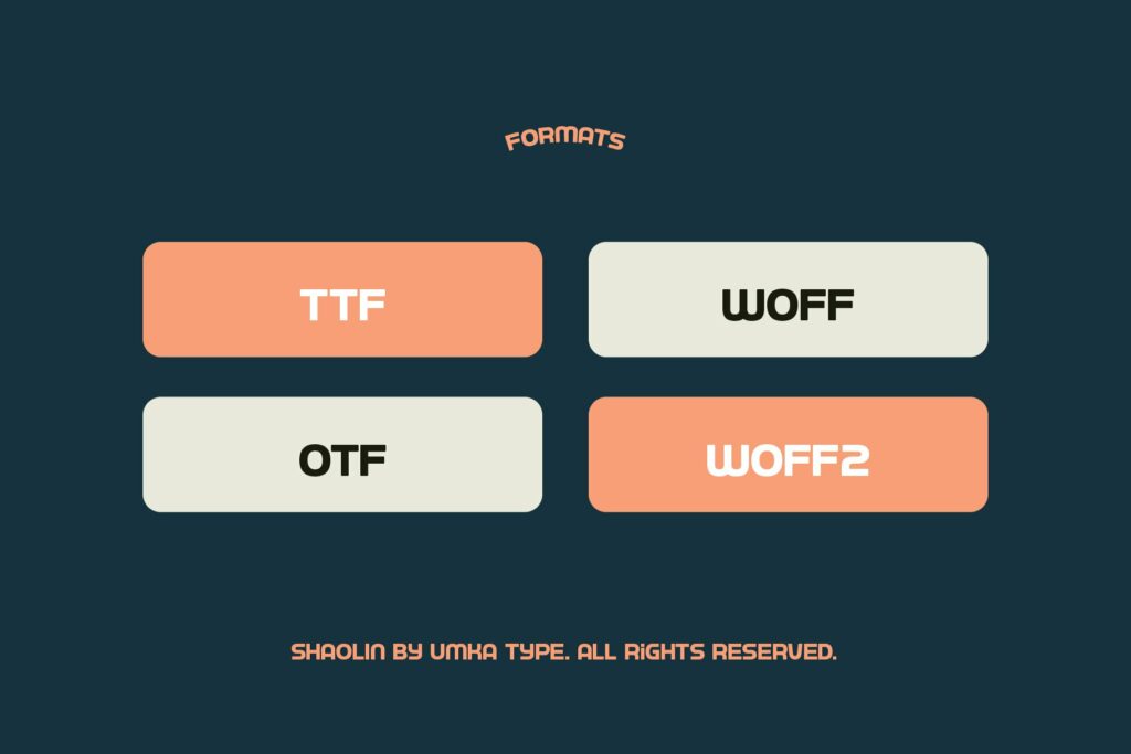 Shaolin - A Multilingual Font – MasterBundles