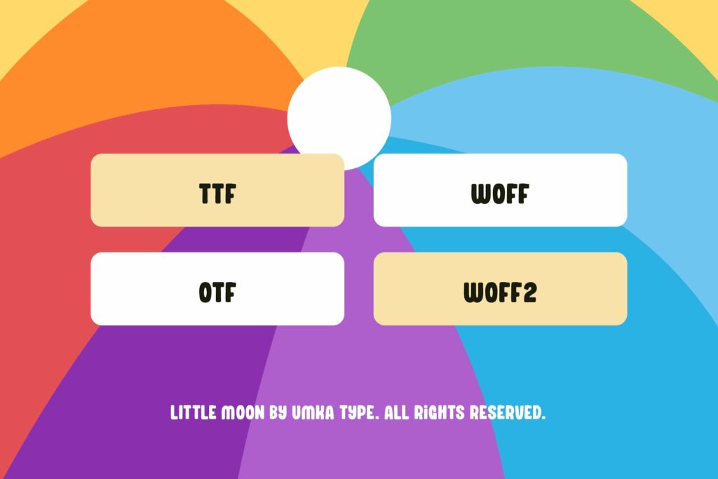 Little Moon - A Handmade Font – MasterBundles