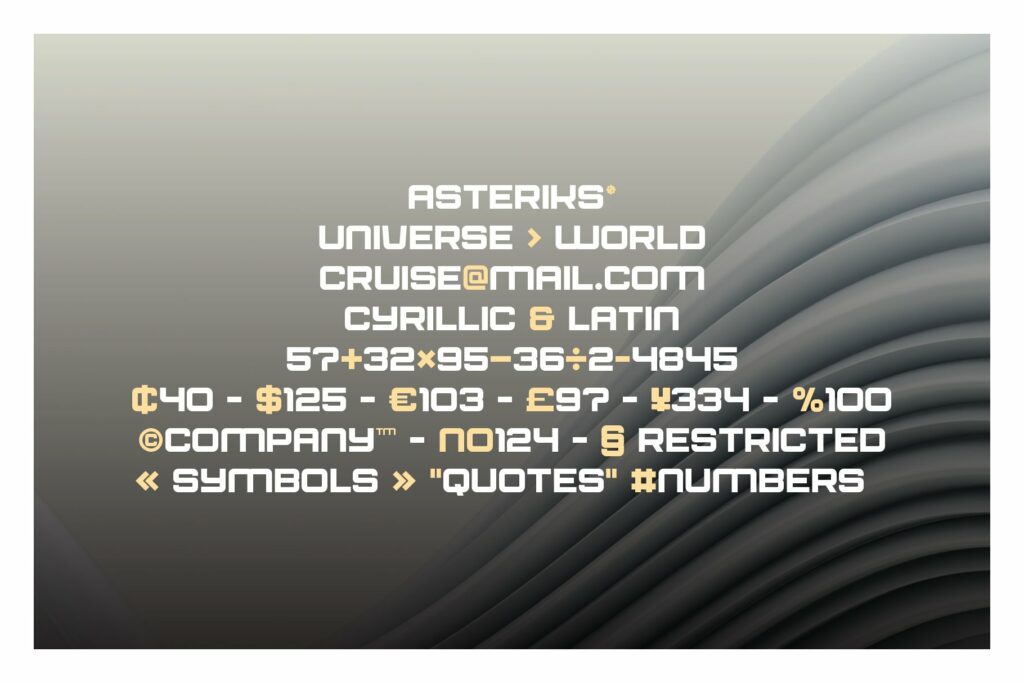 Cruise Font – MasterBundles