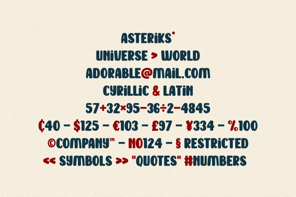 Adorable Dear Font – MasterBundles