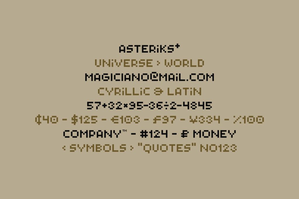 Magiciano Pixel Font – MasterBundles