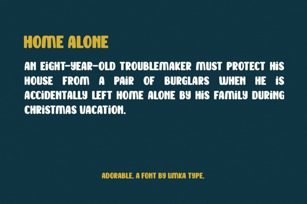 Adorable Dear Font – MasterBundles