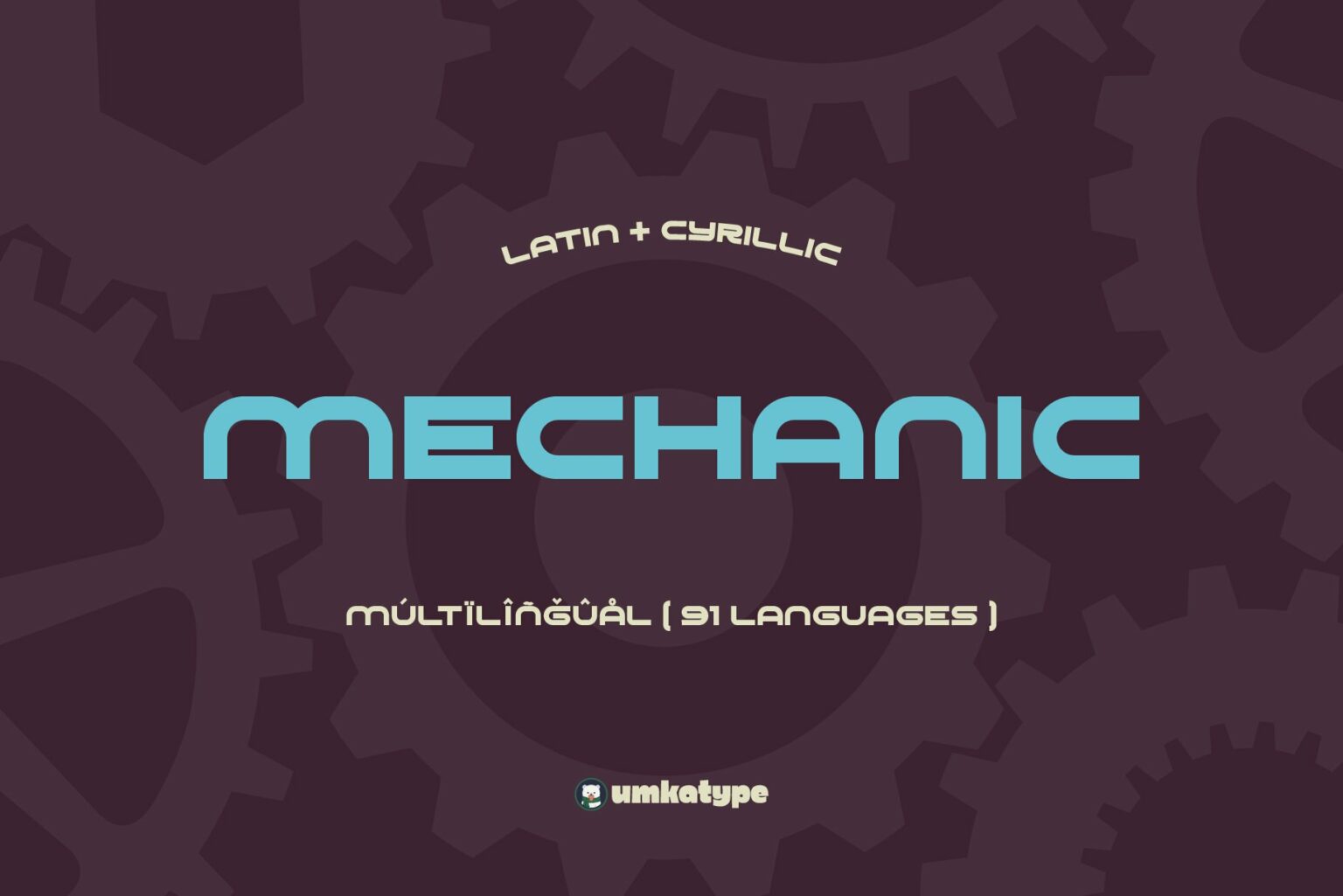 Mechanic Font – MasterBundles