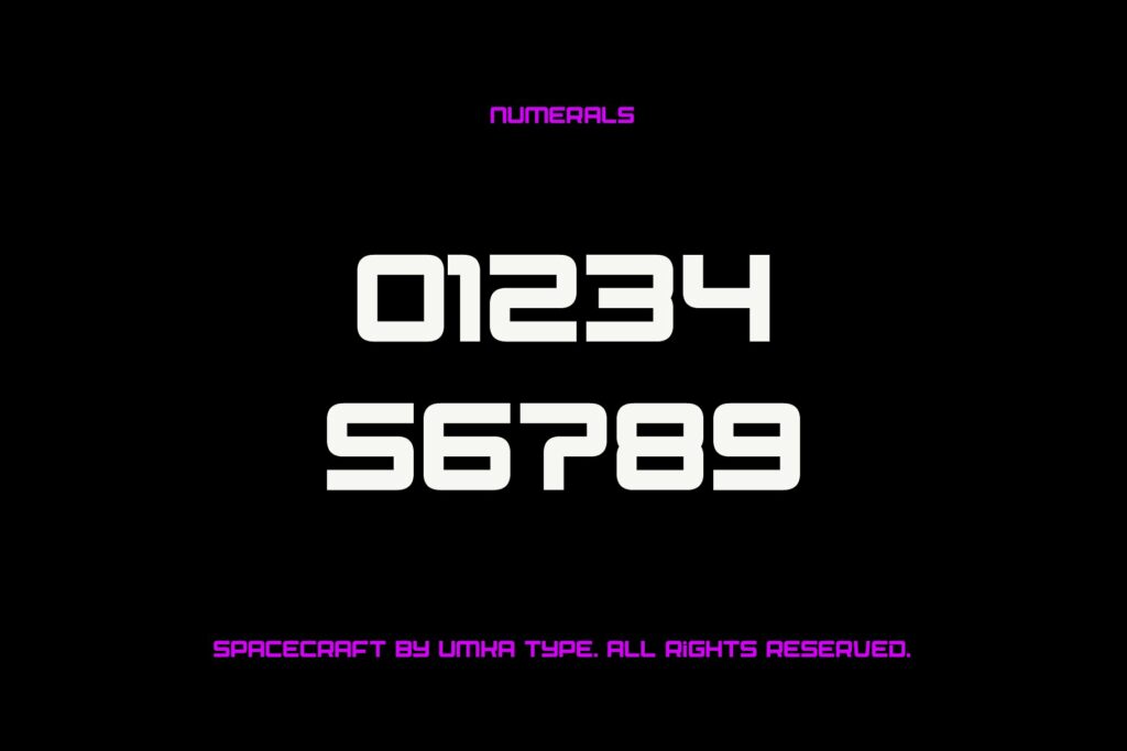 Spacecraft Font – MasterBundles