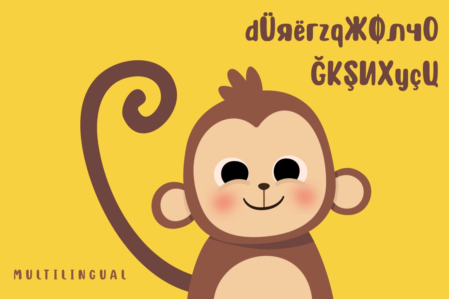 Monkey Font – MasterBundles