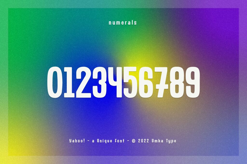 Yahoo Font – MasterBundles