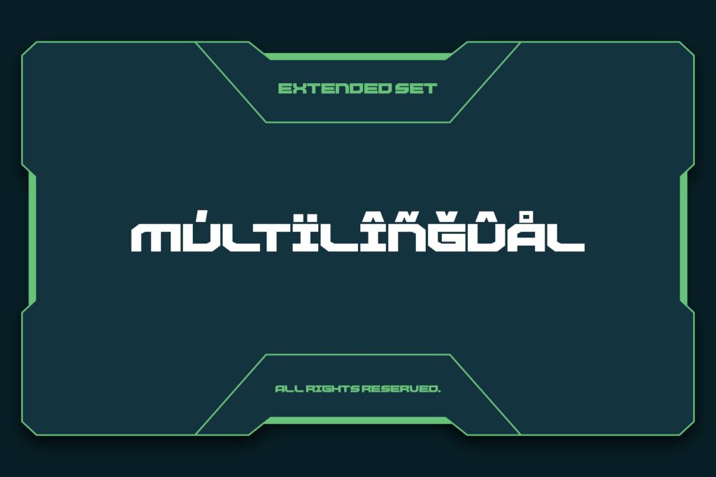 Cyborg Font – MasterBundles