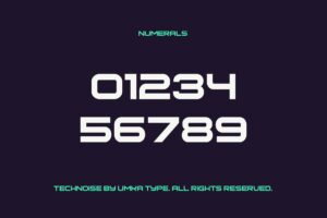 Technoise Font – MasterBundles
