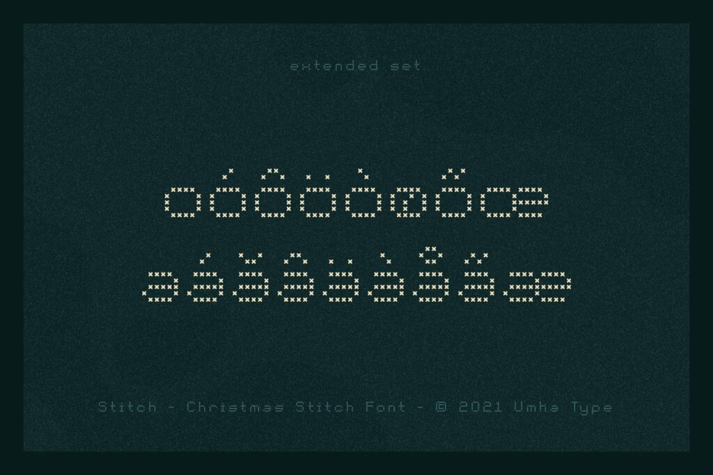 Stitch Font – MasterBundles