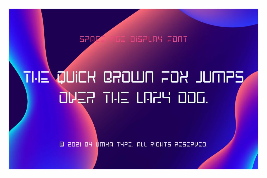 Space Age Font – MasterBundles