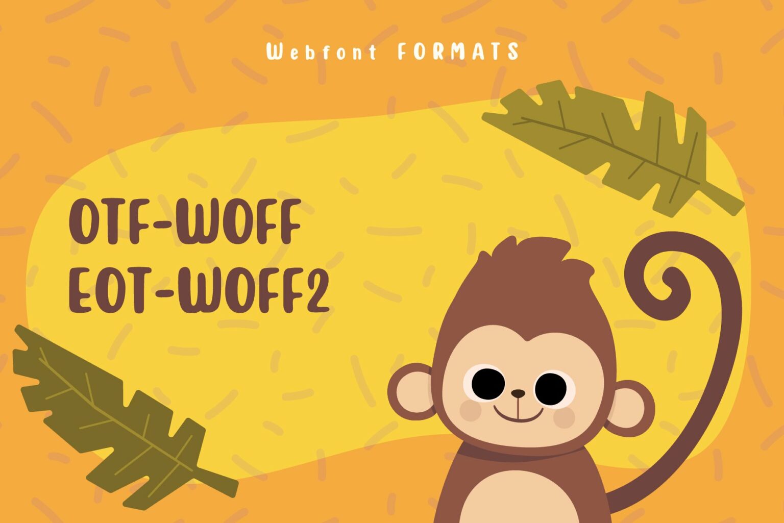 Monkey Font – MasterBundles