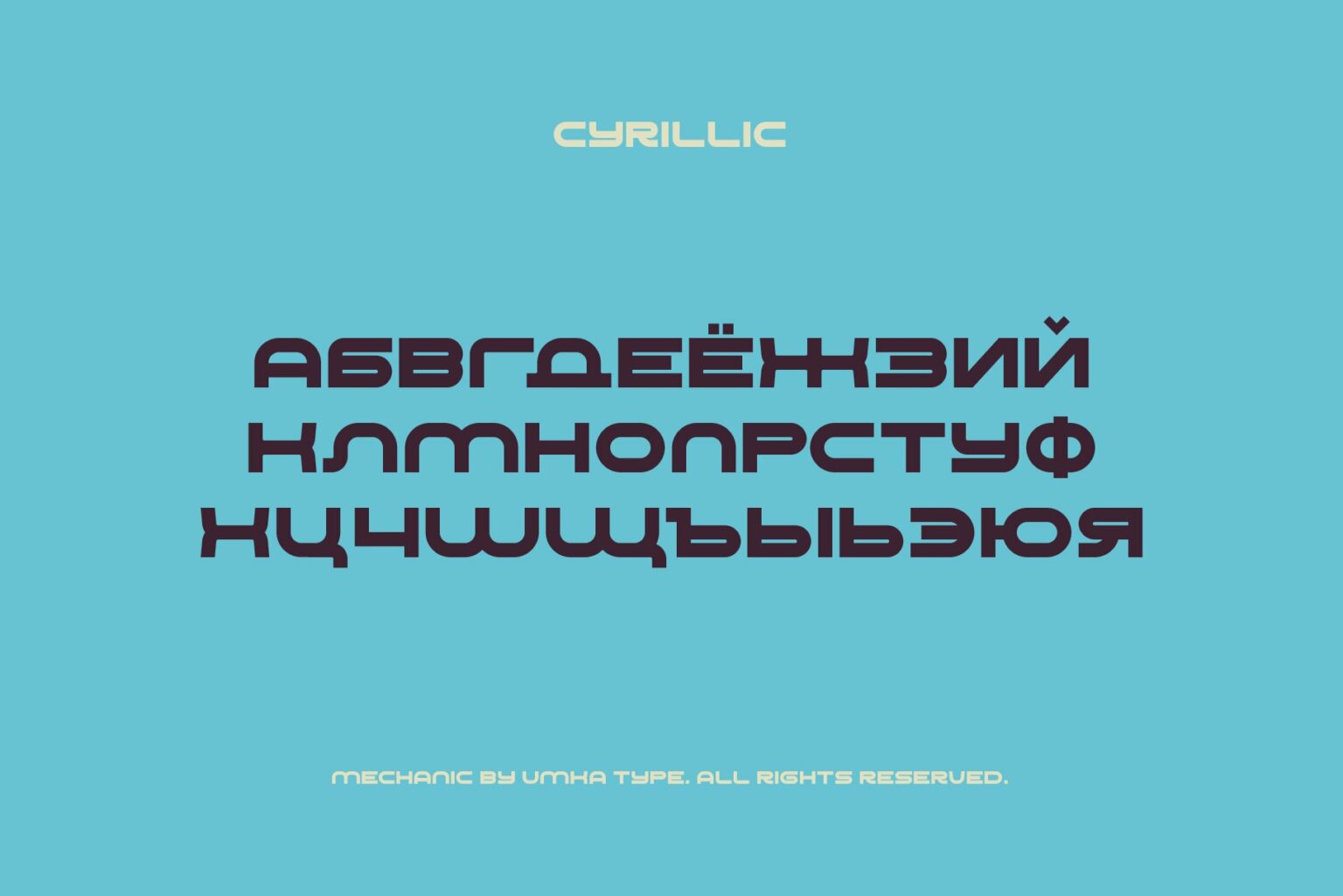 Mechanic Font – MasterBundles