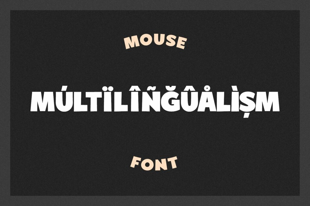 Mouse Font – MasterBundles