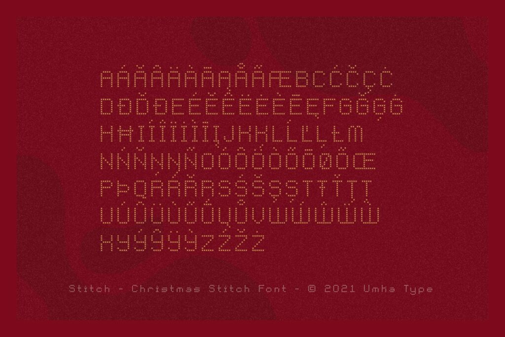 Stitch Font – MasterBundles