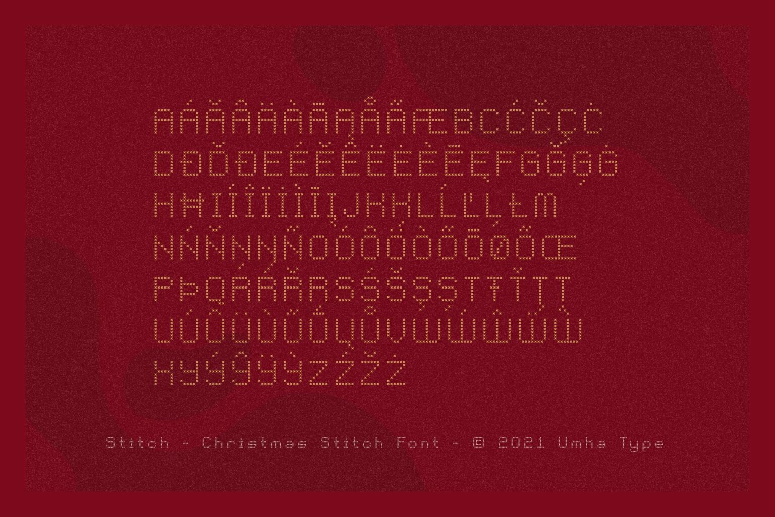 Stitch Font – MasterBundles