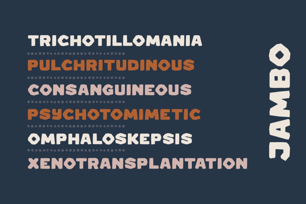 Jambo Font – MasterBundles