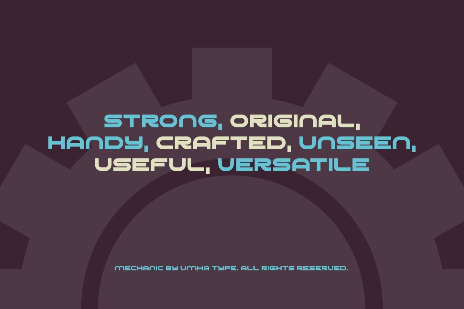 Mechanic Font – MasterBundles