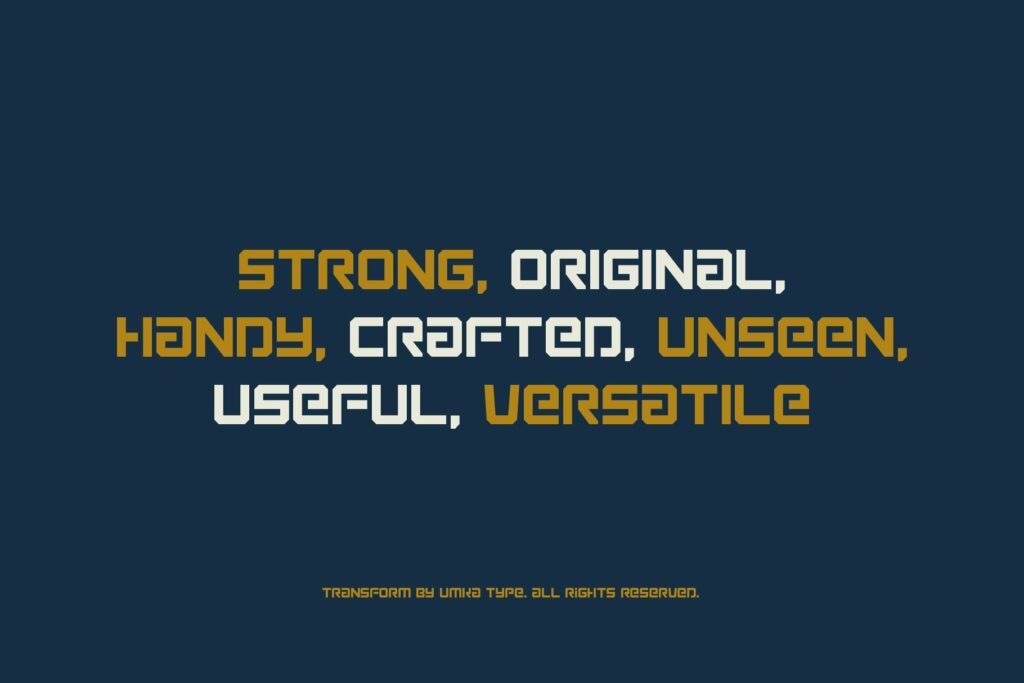 Transform Font – MasterBundles