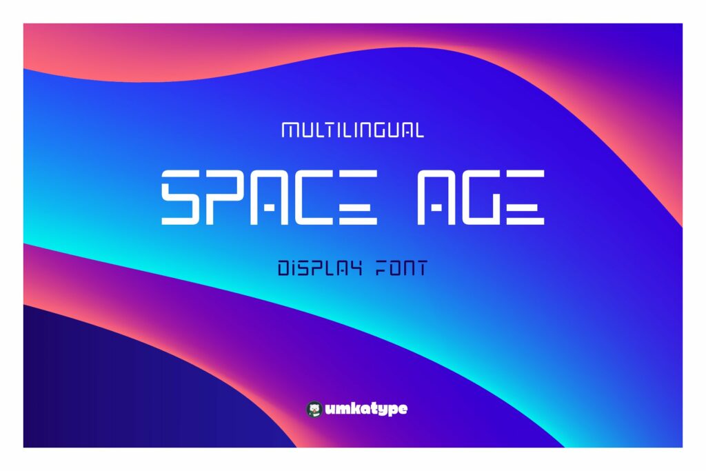 Space Age Font – MasterBundles