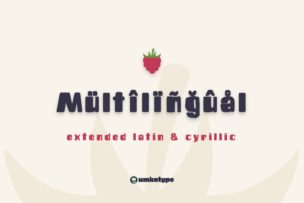 Raspberry Font – MasterBundles