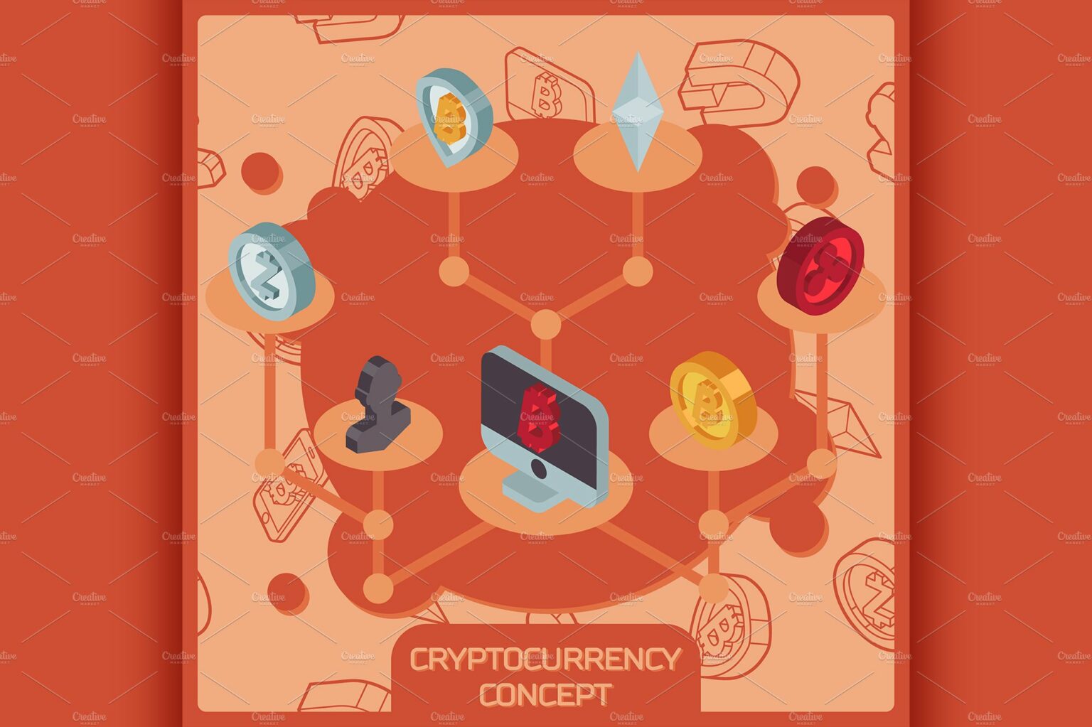 Cryptocurrency concept – MasterBundles