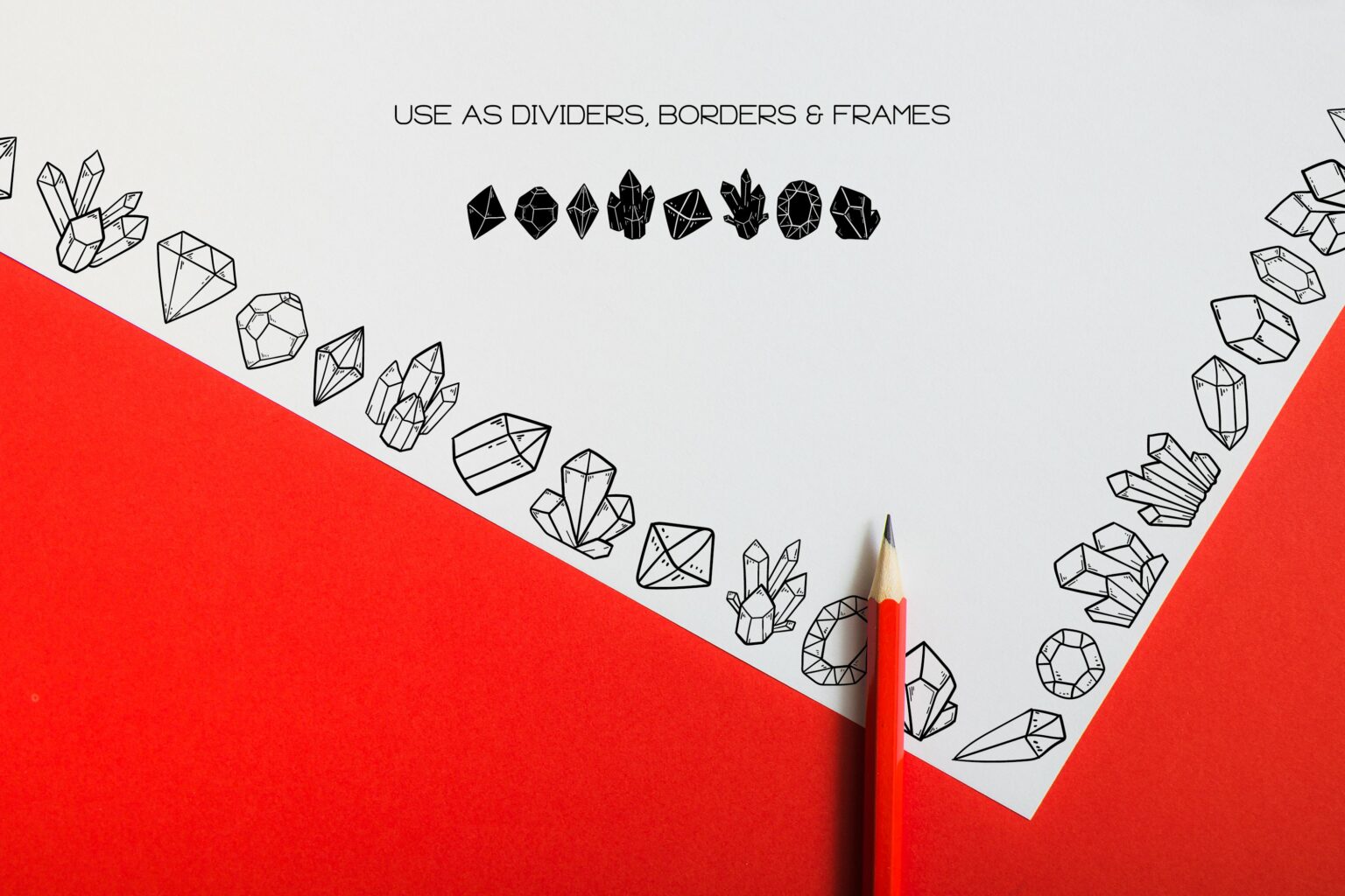 Crystal Doodles - Dingbats Font – MasterBundles