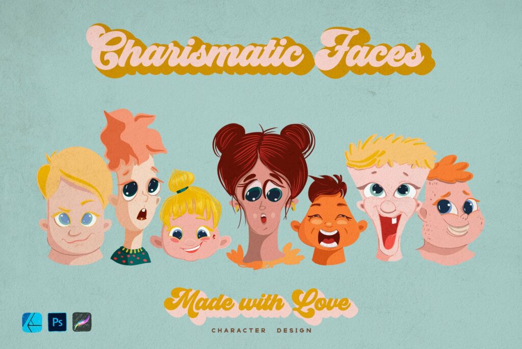 MEGABUNDLE Character Grids – MasterBundles