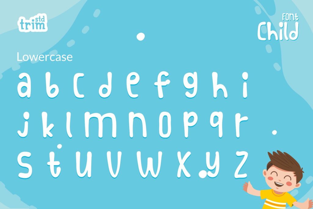 Child Quirky Childish Playful Font – MasterBundles