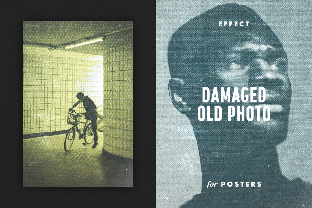 Damaged Photo Poster Effect – MasterBundles
