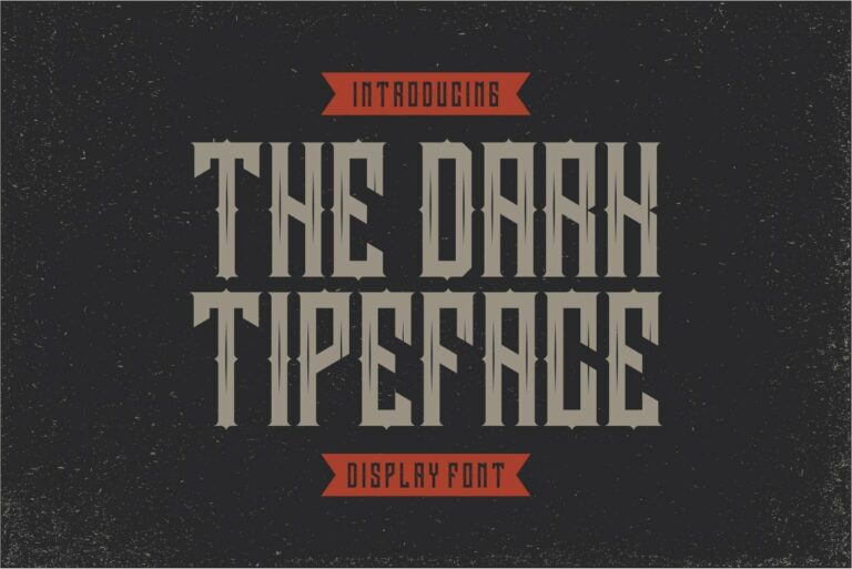 Darkrise Typeface – MasterBundles