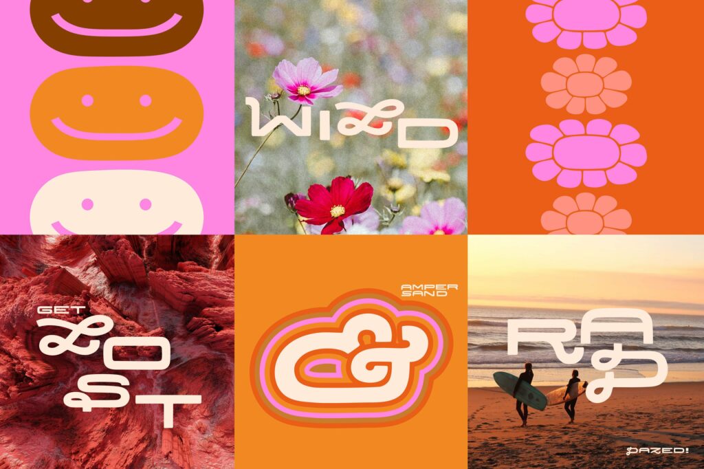 Dazed! A Quirky Retro Font & Extras – MasterBundles