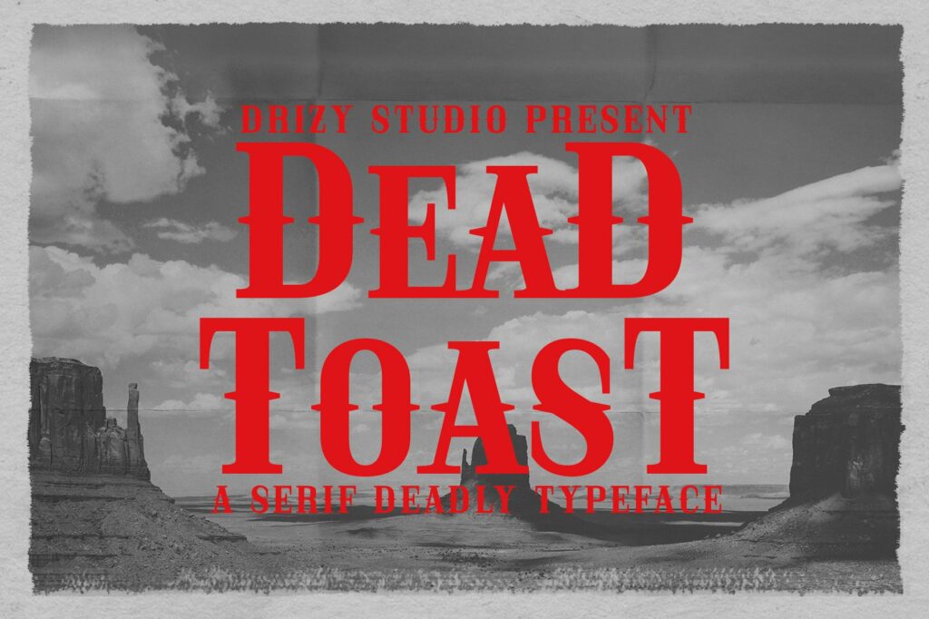 Deadtoast - Deadly Halloween Font – MasterBundles