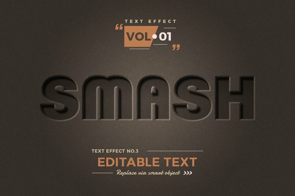 Photoshop Text Effects Volume 1 – MasterBundles
