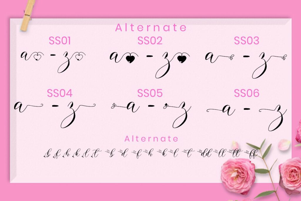 Anika Script Calligraphy Love – MasterBundles