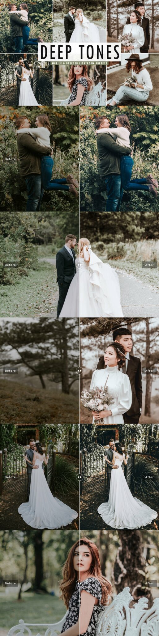 Deep Tones Pro Lightroom Presets – MasterBundles