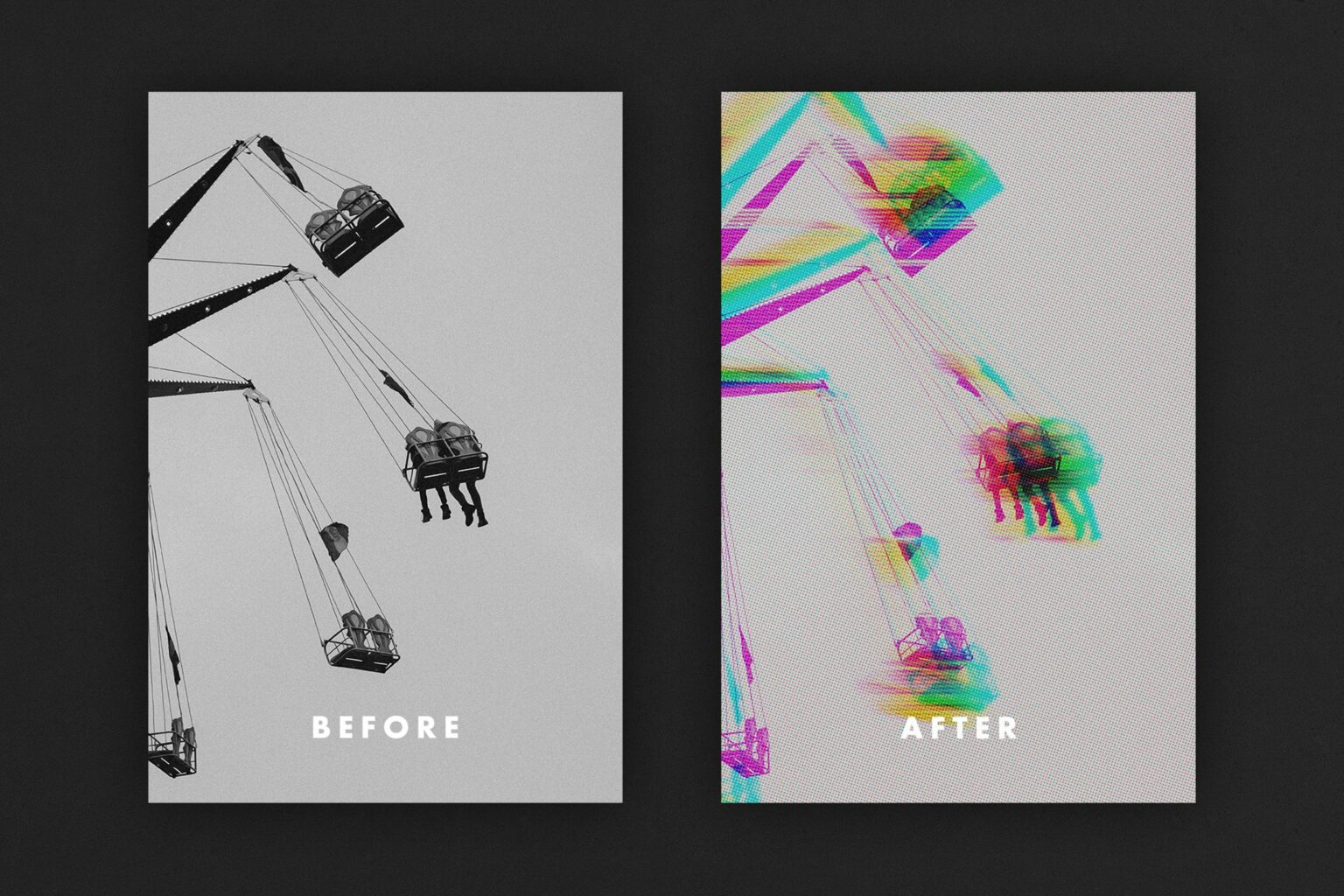 Defect Photo Effect for Posters – MasterBundles
