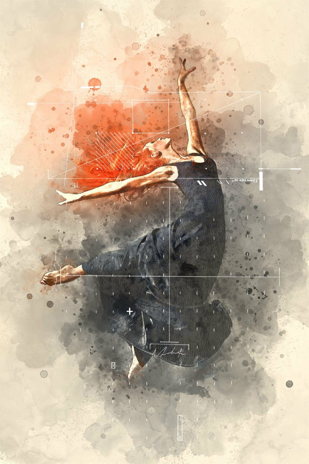 32 Technical Drawing Brushes V2 – MasterBundles