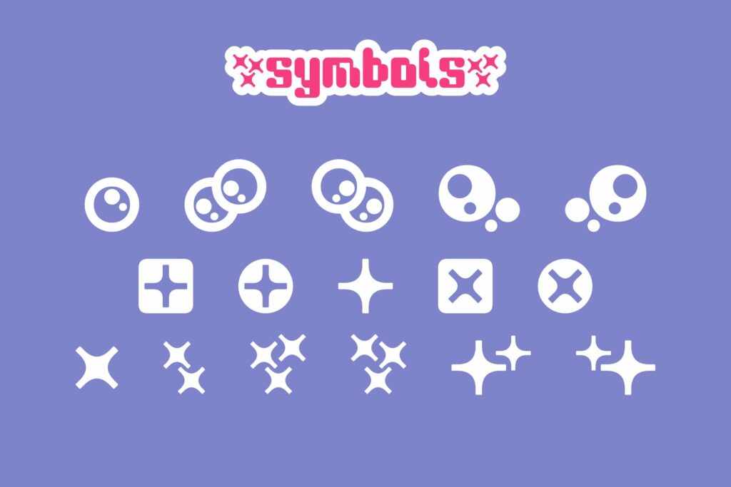 Y2K font DigiBop Duo – MasterBundles