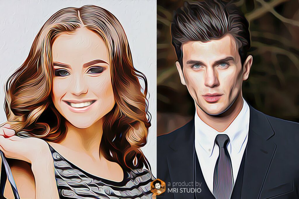 Digital Oil Art Photoshop Action – MasterBundles