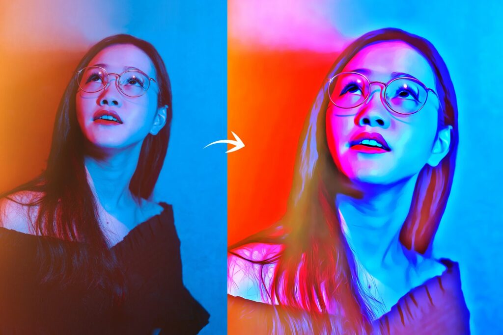 Digital Painting Photoshop Action – MasterBundles