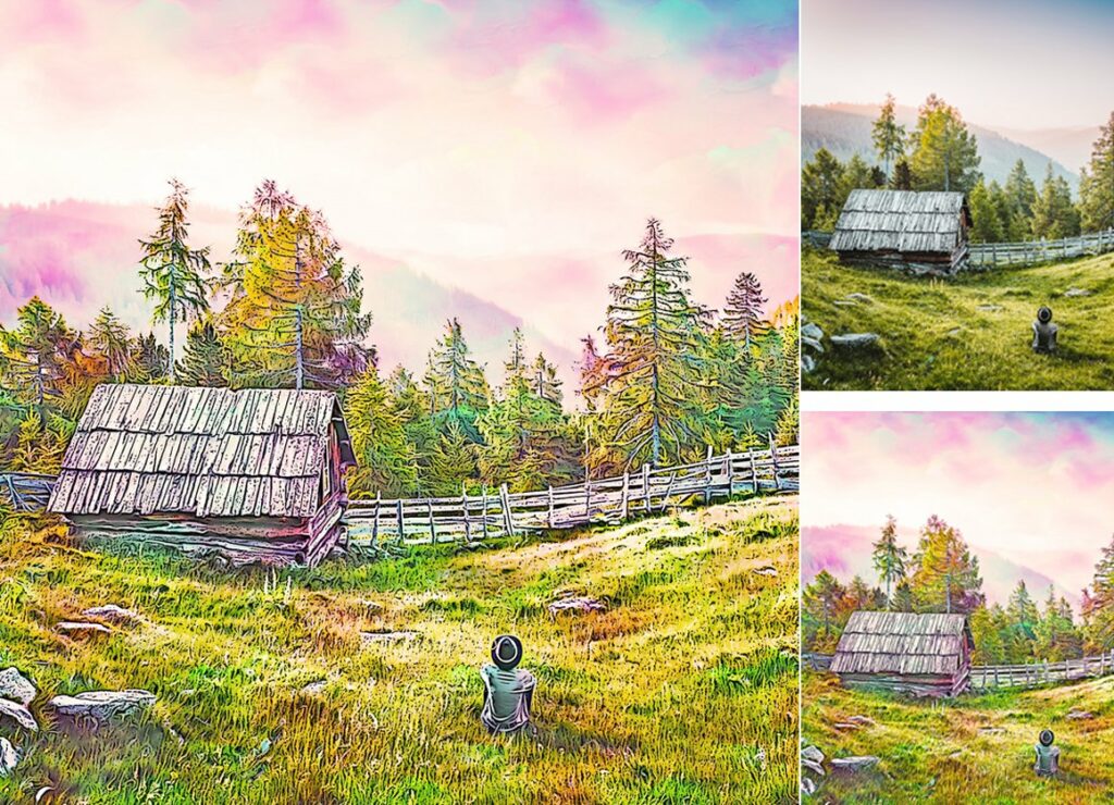 Digital Painting Photoshop Action – MasterBundles