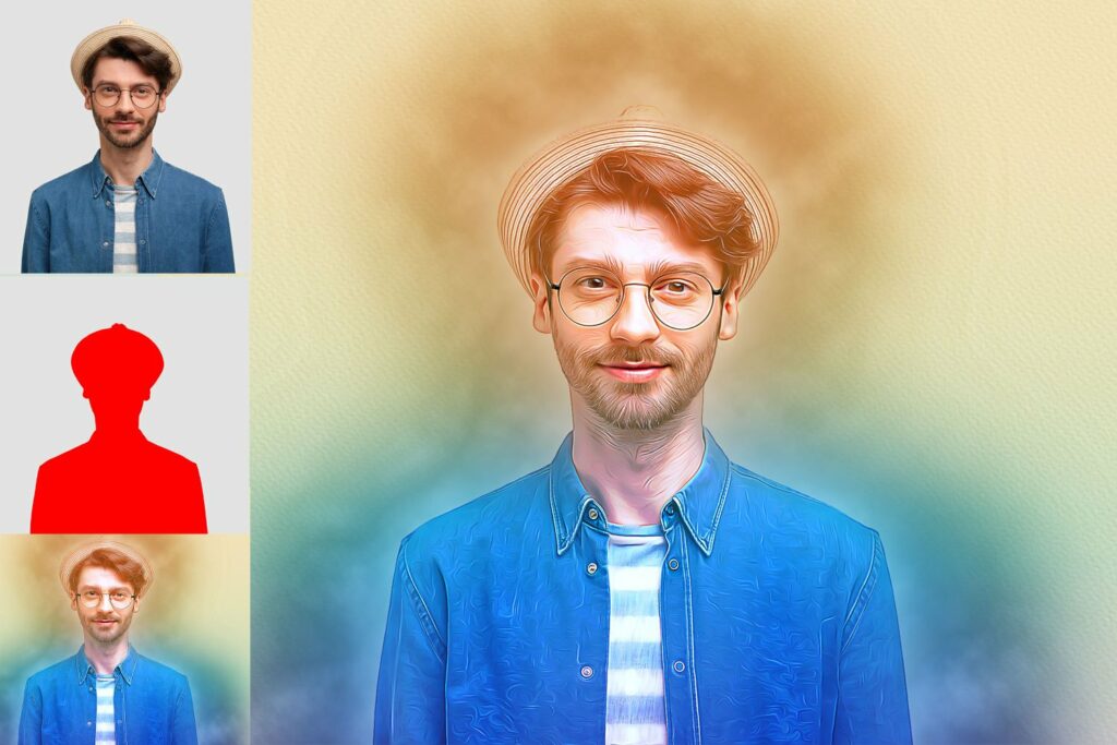 Digital Portrait Paint – MasterBundles
