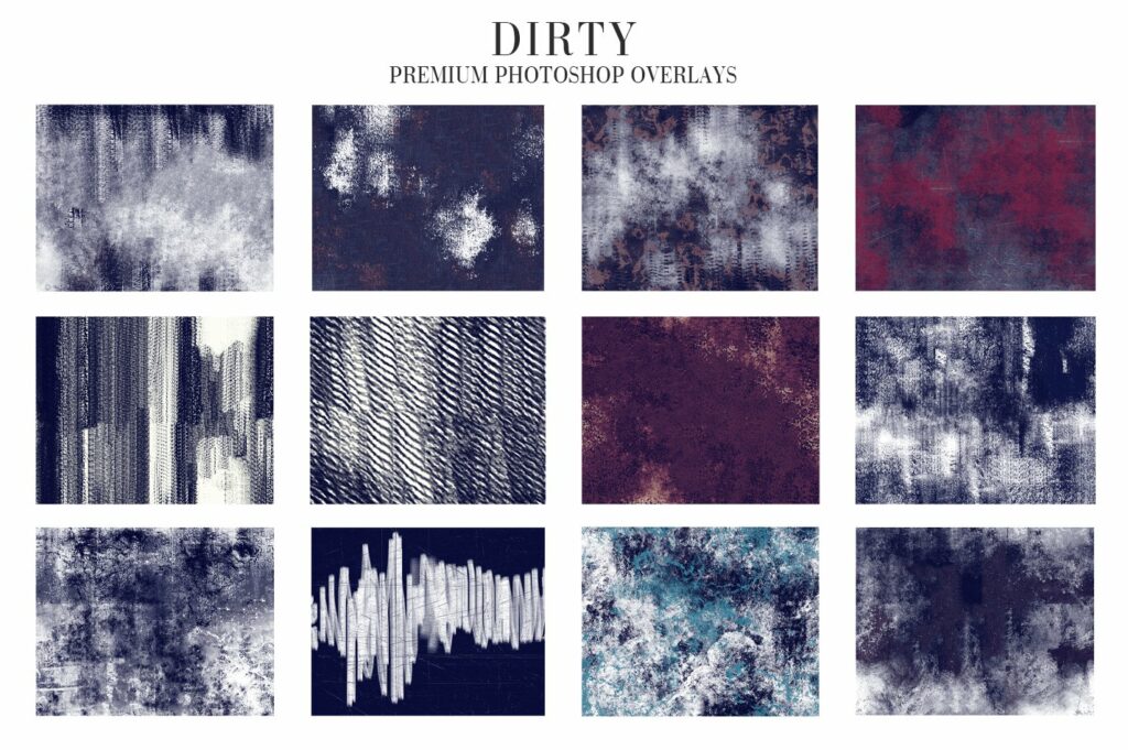 Dirty Overlays Photoshop – MasterBundles